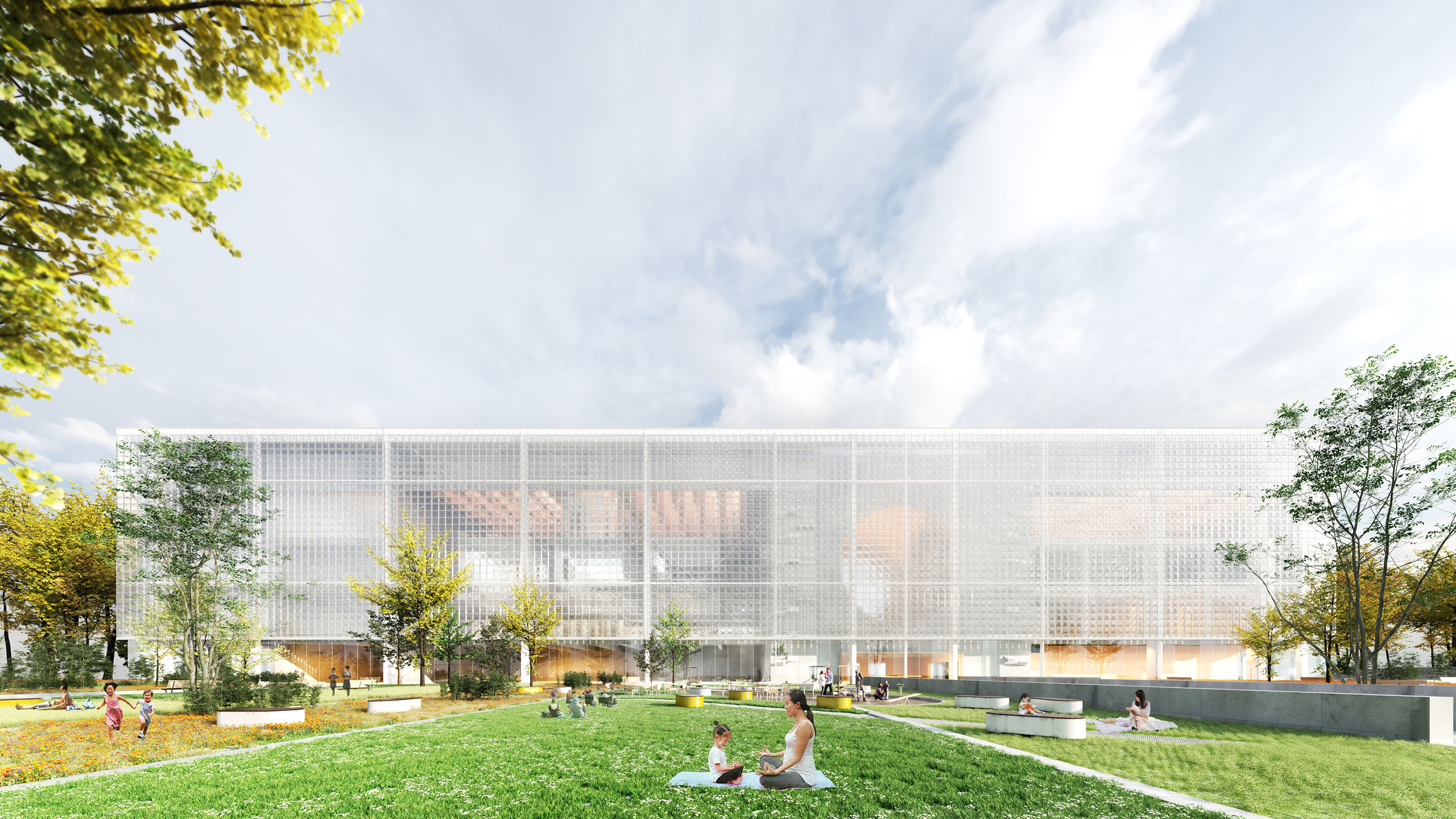 Gwangju City Library - STLarchitects