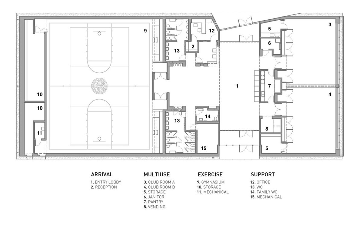 Williams Park Fieldhouse - STLarchitects